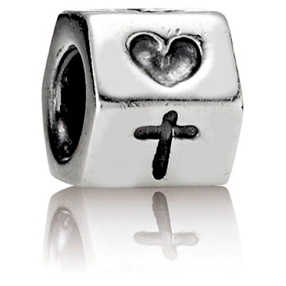 Pandora | Jewelry | Retired Authentic Pandora Faith Hope Love Charm ...